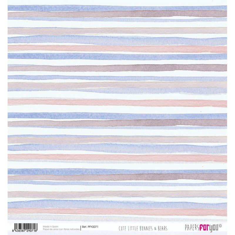Papel De Arroz Papers For You Cute Little Bunnies & Bears 31,8x30cm