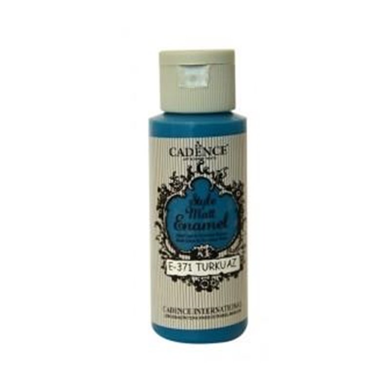 Style Matt ENAMEL Porcelana y Cristal TURQUOISE
