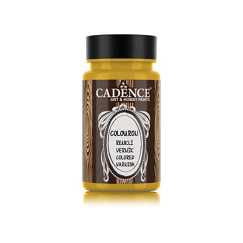 VARNISH COLOUR ON Yellow 90ml, cadence