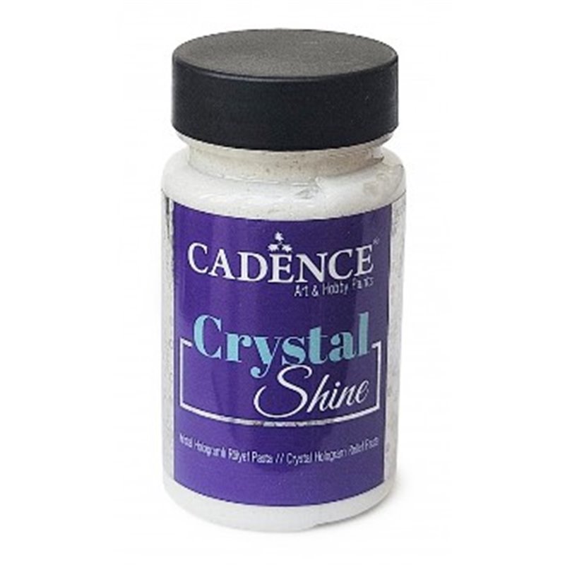 CRYSTAL SHINE Hologram Relief Paste 90ml. Artesanias Montejo