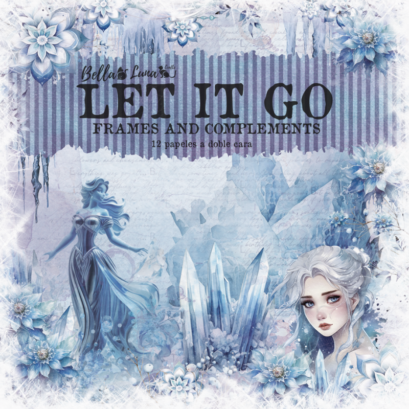 Colección "LET IT GO FRAMES AND COMPLEMENTS" 30x30. BELLA LUNA