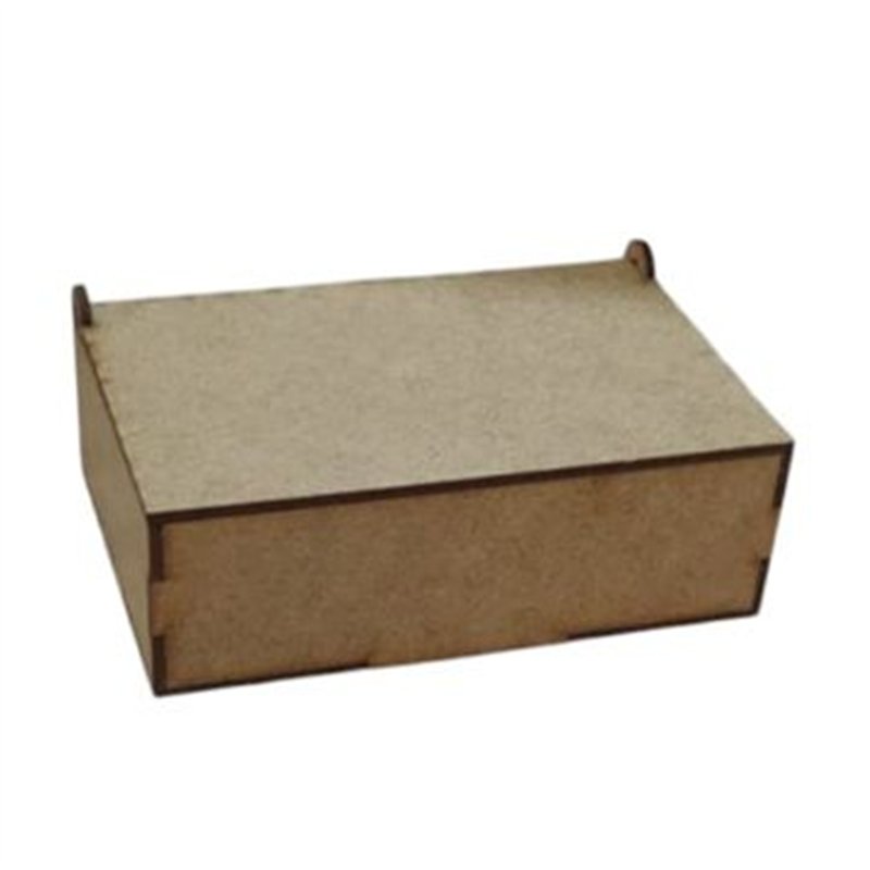 Caja en Dm. COT2042. 150x100x50 mm. Marca Cortando Trazos