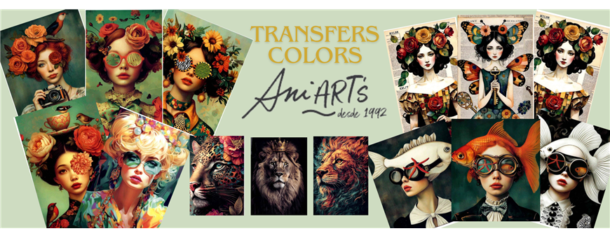 Transfer Colors. Artesanías Montejo.